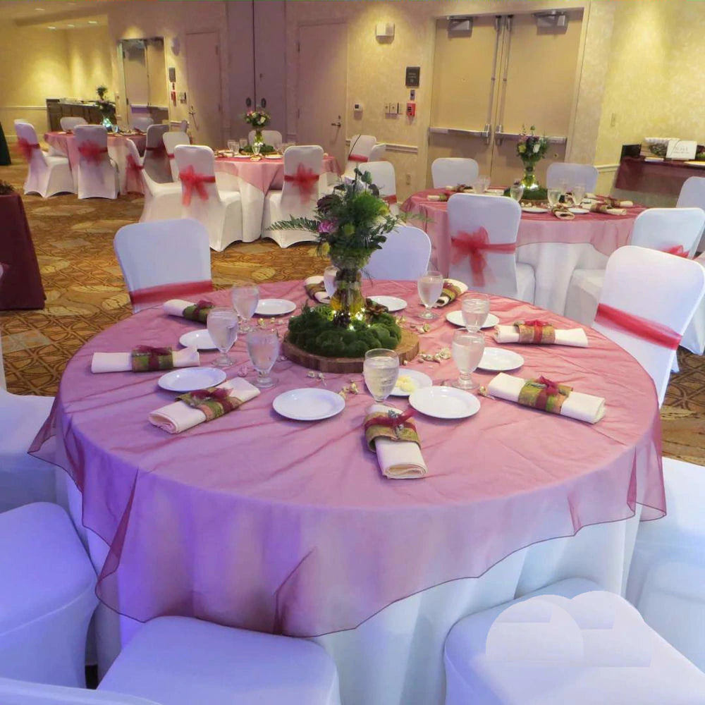 Organza Table Overlays