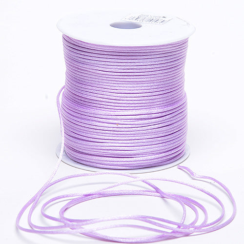 3mm x 100 Yards Lavender 3mm Satin Rat Tail Cord